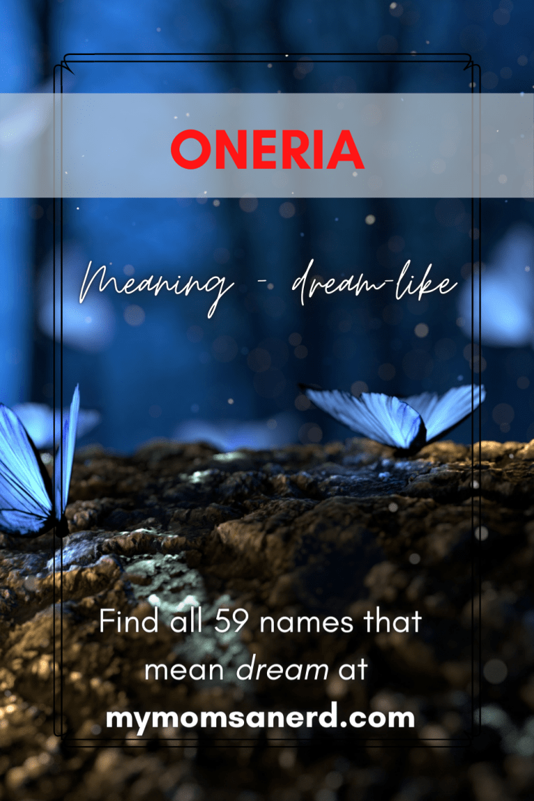 59 Names that Mean Dream | Unique Ideas for Girls and Boys • My Mom's a ...