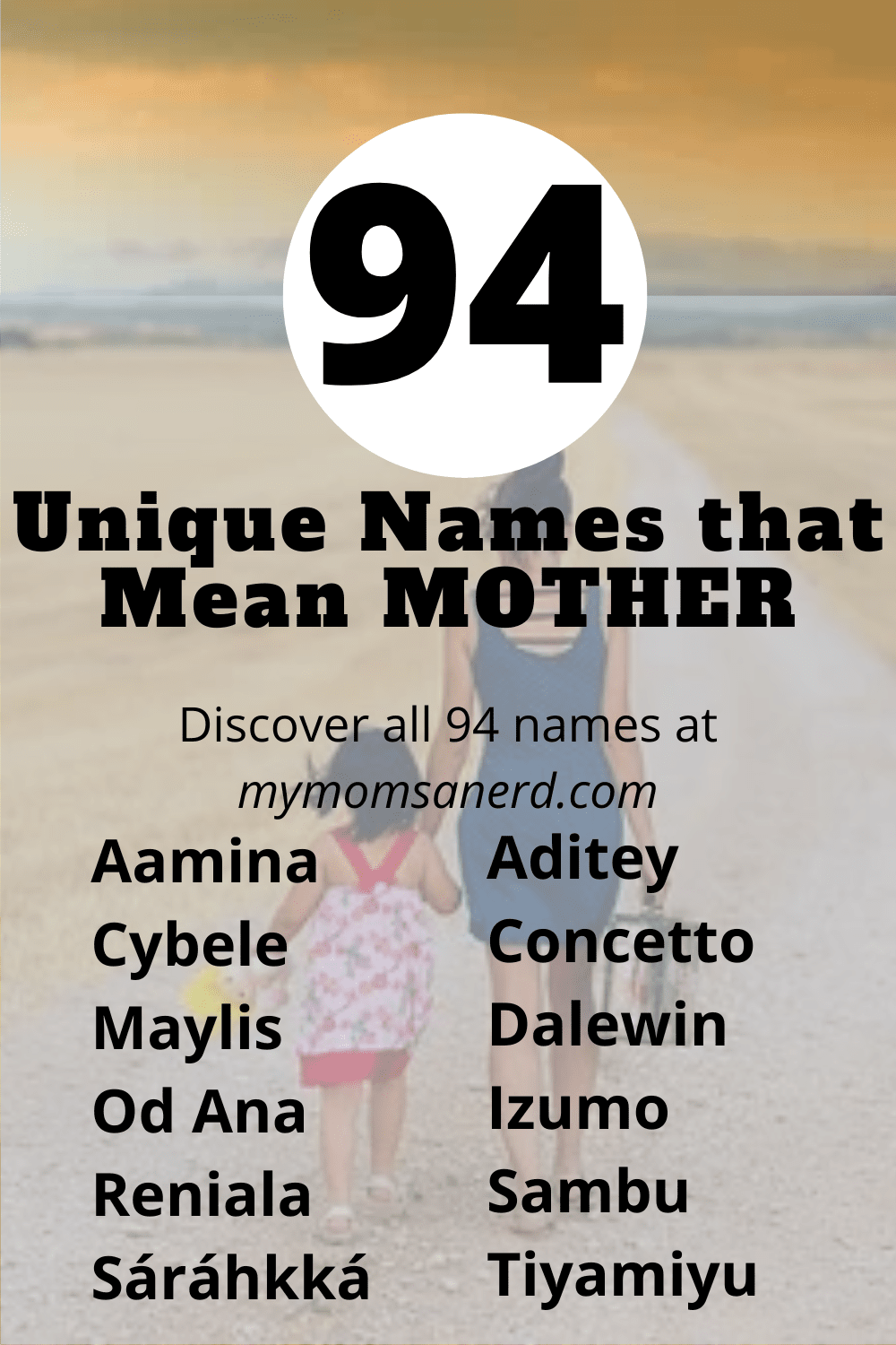 Names That Mean Mother - 94 Great Ideas For Girls and Boys • My Mom's a ...